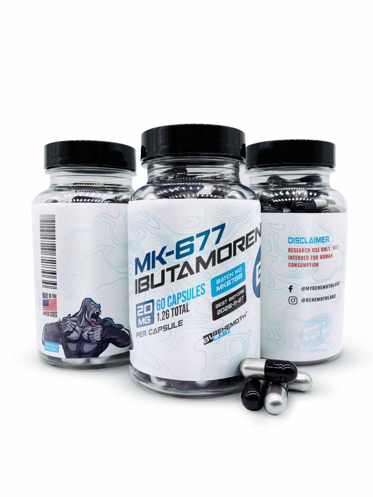 MK-677 Ibutamoren Capsules For Sale | USA Made
