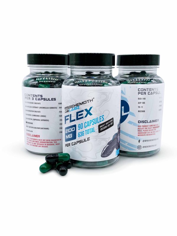 Flex Capsules | USA Made | 99.9% Pure