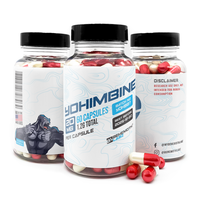 Yohimbine For Sale | 99.9% Pure | USA-Made | Behemothlabz
